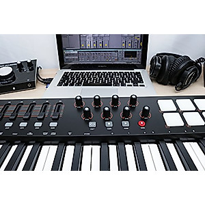 M Audio Oxygen 49 IV | 49 Key USB/MIDI Keyboard With 8 Trigger Pads & A Full Consignment of Production/Performance Ready Controls