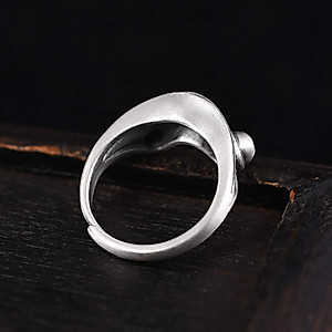 Frog Rings,Personalized Open Adjustable couples rings,Cute Animal wedding bands for women silver