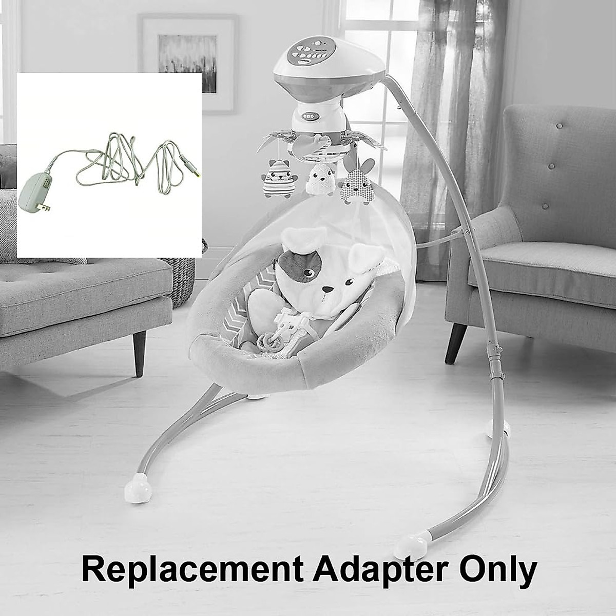 Replacement Part for Fisher-Price Sweet Snugapuppy Dreams Cradle 'n Swing - DRG43 ~ Replacement Adapter