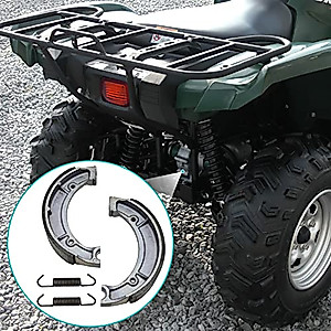 Rear Brake Shoes for Yamaha Big Bear 350 400 Kodiak 400 Grizzly 600 OEM# 4WV-W253E-01-00 5FU-WF536-00-00