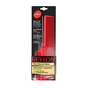 Revlon Salon Straightening 2 Piece Carbon Combs