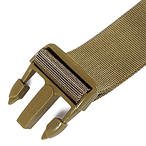 LIVABIT [ Tan ] Canine Service Dog Tactical Molle Vest Harness Large