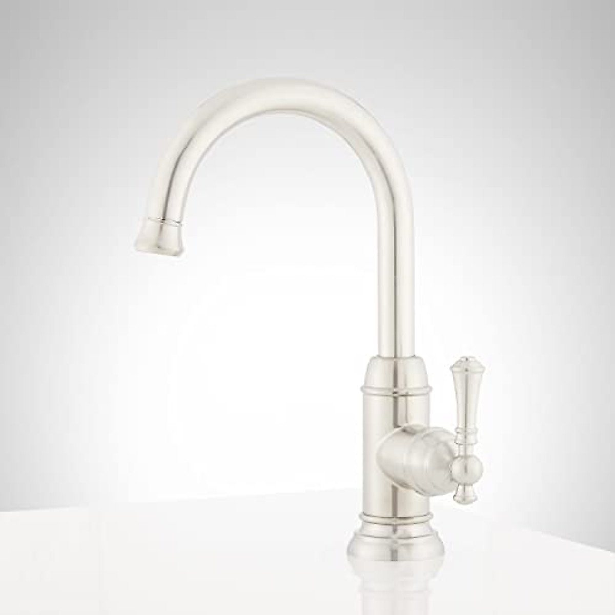 Signature Hardware 948522 Amberly 1.8 GPM Single Hole Bar Faucet