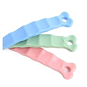 INGVY Dry Brushing Body Brush Body Massage Hanging Anti Skid Soft Skin Cleaning Practical Durable Shower Tool Bath Brush Back Scrubber with Long Handle (Size : Blue)