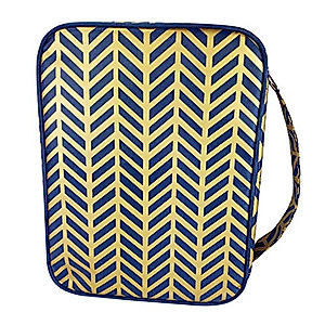 Contemporary Book Cover - Canvas Book Case with Pen Holder