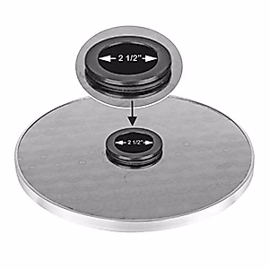 Golden Flame Drink Table for Patio Heater Stainless Steel