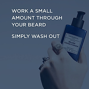Murdock London Beard Conditioner | Wash-Out Formula for All Hair Types | Made in England | 8.5 oz