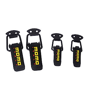 Universal Car Gadget Security Bumper Quick Release Hook Lock Clip Fixed Buckle Racing Car Accessories Durable Security Bumper Quick Release Hook