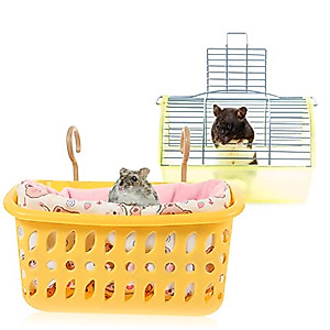 balacoo 1 Set Ferret Guinea Warm Rat Sugar Bird Comfortable Cage Winter Chinchilla House Hamster Accessories Pets Cave Resting Rabbit Hammock Parrot Keeping for Sleeping Pet Squirrel