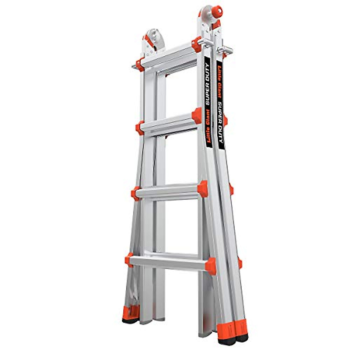 Little Giant Ladders, Super Duty, M17, 17 foot, Multi-Position Ladder, Aluminum, Type 1AA, 375 lbs weight rating, (10402)