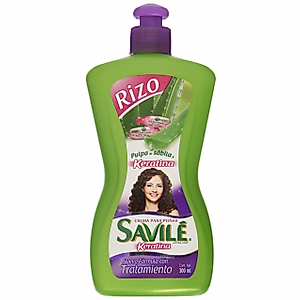 Savile Crema Para Peinar Pulpa De Savila Y KERATINA (RIZO) 300ml