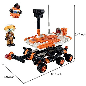 BanBao Toy Building Sets, Building Blocks Mars Rover Model Kit, Building Toys for Kids, Astronaut Toys, Space Toys for Boys 5-12, Collectibles New 2021 (265 Pieces)