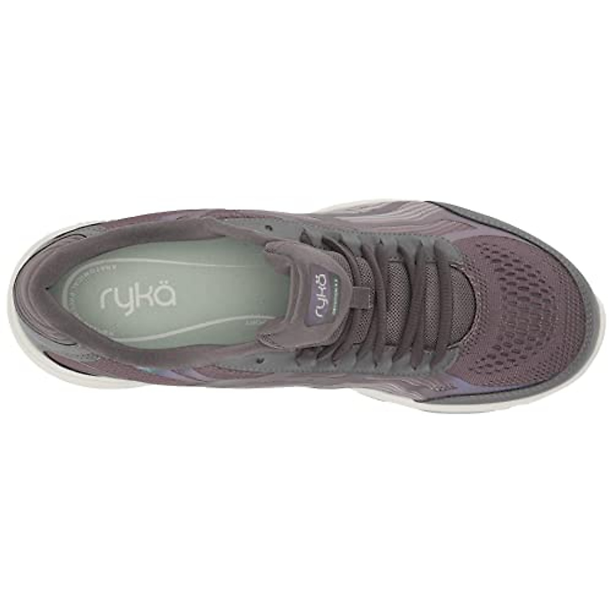 Ryka Womens Devotion Plus 3 Walking Shoe, Grey Aqua, 9 US