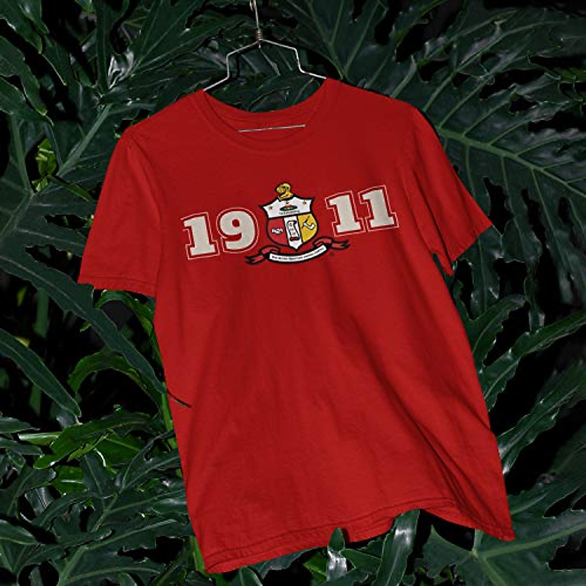 Bad Bananas Kappa Alpha Psi - 1911 Crest - Official Vendor - Crew Neck Shirt - Cardinal XX-Large
