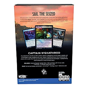 Magic: The Gathering Commander Legends: Battle for Baldur’s Gate Commander Deck – Mind Flayarrrs + Collector Booster Sample Pack