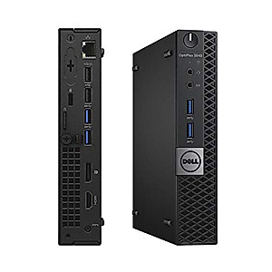 DELL Optiplex 3050 Micro, Intel Core i5-6500T, 8GB DDR4 Ram, 256GB Solid State Drive SSD, Keyboard & Mouse, Windows 10 Pro (Renewed)']