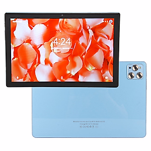 DAUZ Tablet, Smart Tablet 1960X1080 Resolution Blue FDH Screen for Work for Video (US Plug)
