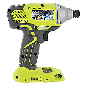 Ryobi P235 1/4 Inch One+ 18 Volt Lithium Ion Impact Driver with 1,600 Pounds of Torque (Battery Not Included, Power Tool Only)