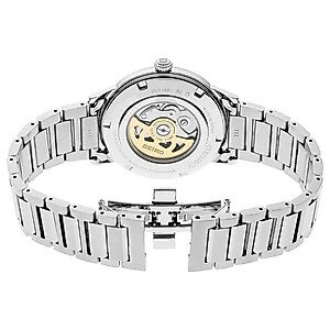 SEIKO Men's Blue Dial Silver Stainless Steel Band Automatic Watch