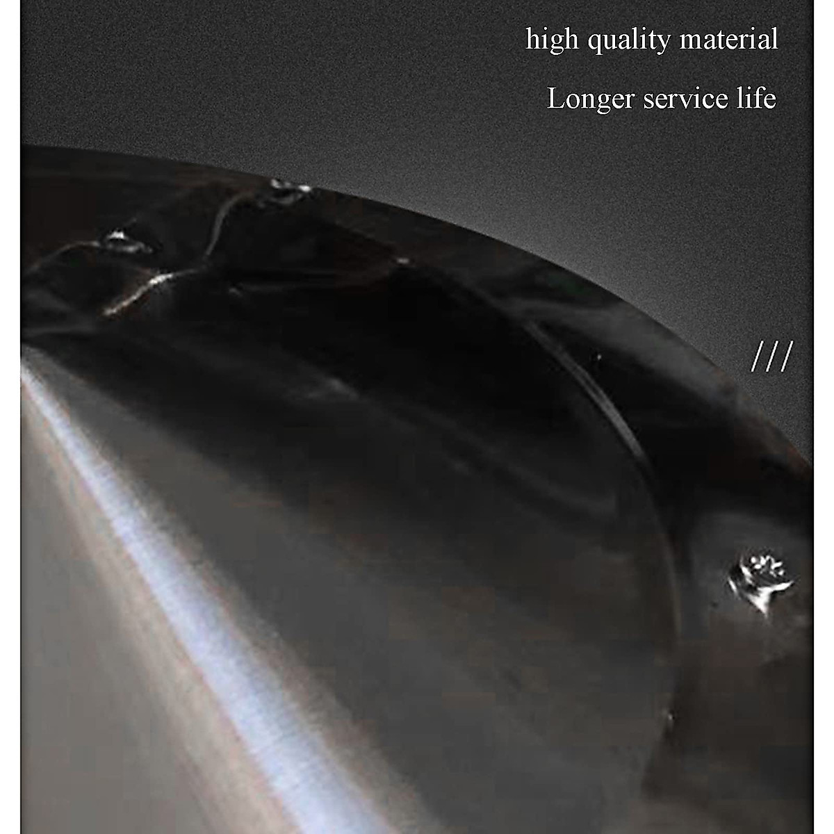 ZXCASDF Cone Top Chimney Cap,Chimney Cowl Stainless Steel,Round Roof Rain Cap,Metal Chimney Cowl with Bird Guard - Rain Snow Hat - Exhaust Tube End - Vent Cover/Cap,d9cm*25cm/3.54in*9.84in