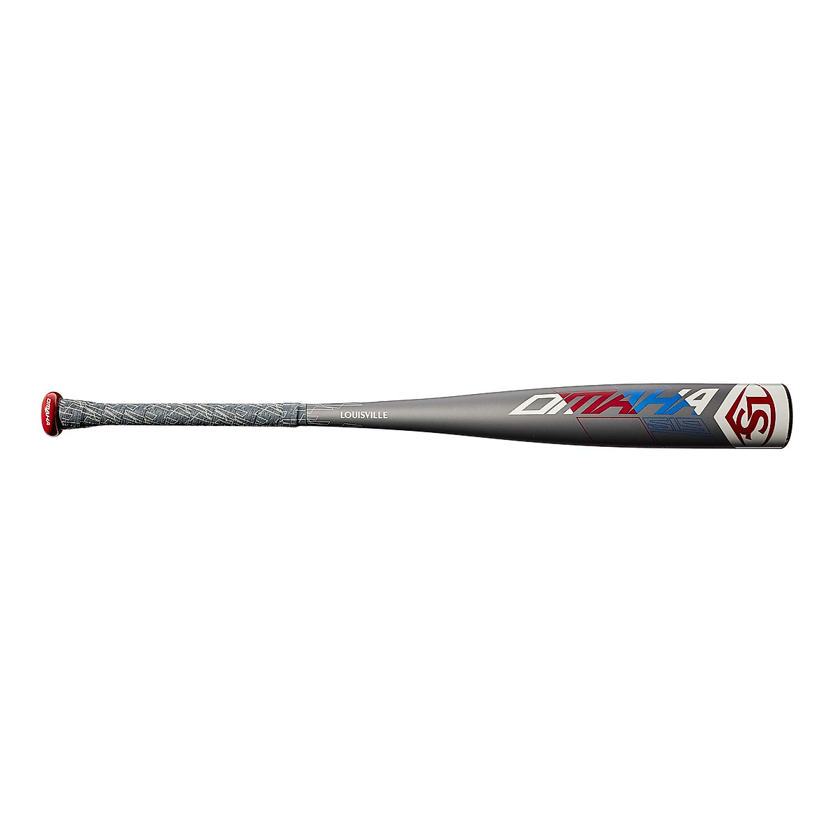 Louisville Slugger 2019 Omaha 519 (-10) 2 3/4" Senior League Baseball Bat, 28"/18 oz