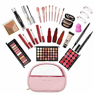 MISS ROSE M All In One Full Makeup Kit for Women, Multipurpose Makeup Sets, Beginners and Professionals Alike, Easy to Carry(Pink)