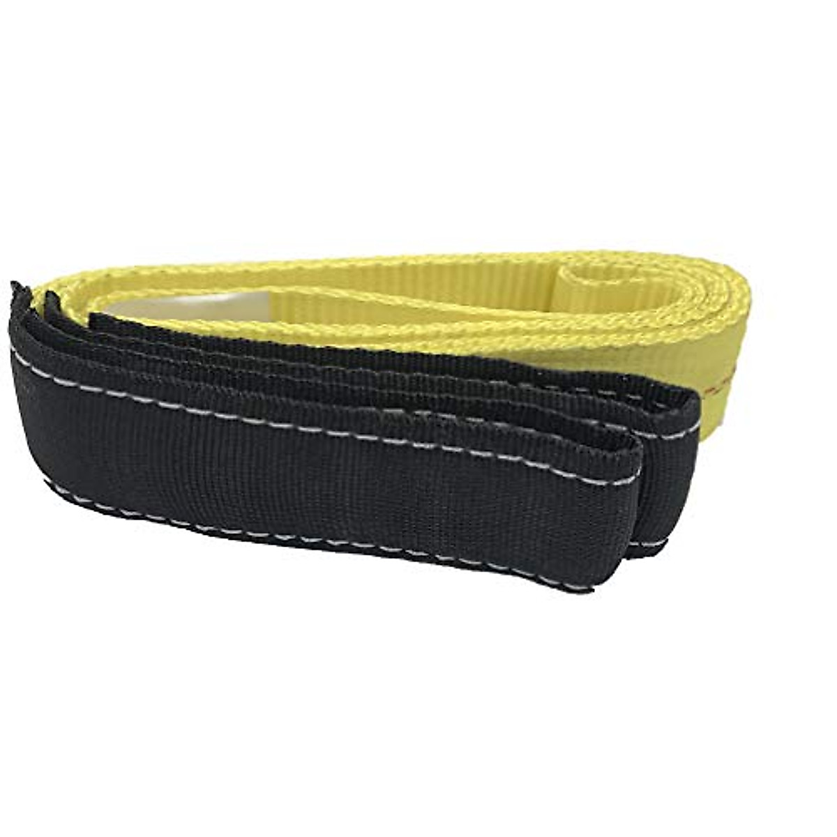 AsgenoX 2 Pack 2 "x6' Tow Strap with Reinforced Loops Vehicle Recovery Rope 18,000 lbs Pound Capacity Recovery Strap (2 "x6' Tow Strap)