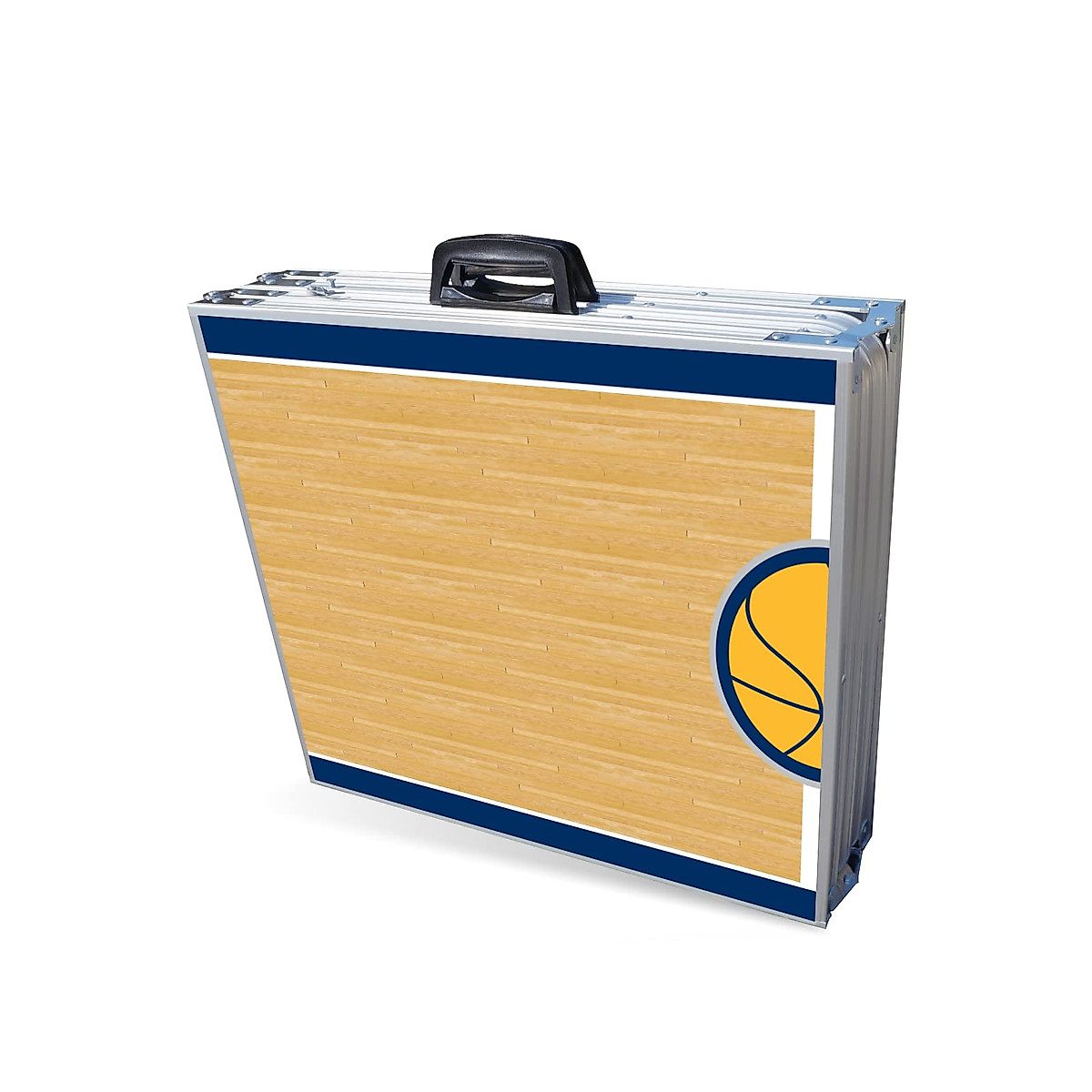 8-Foot Professional Beer Pong Table w/Cup Holes - Indiana Basketball Court