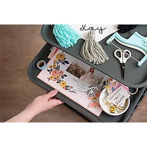 We R Memory Keepers Storage Project Cart- 6 Removable Trays