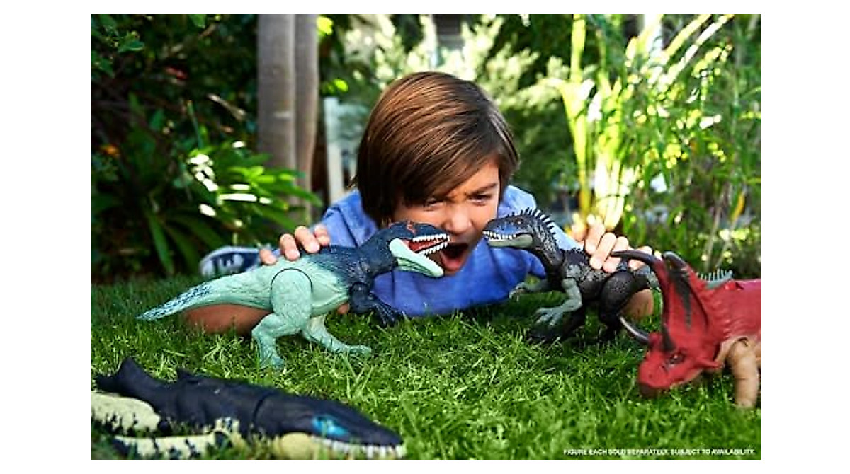 Jurassic World Roar Eocarcharia Dinosaur Toy with App