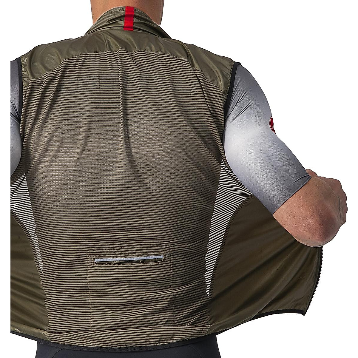 Castelli Aria Vest - Men's Moss Brown, M