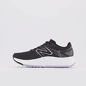 New Balance Women's Fresh Foam EVOZ V2 Running Shoe, Natural Indigo/Light Arctic Grey/Silver Metallic, 9