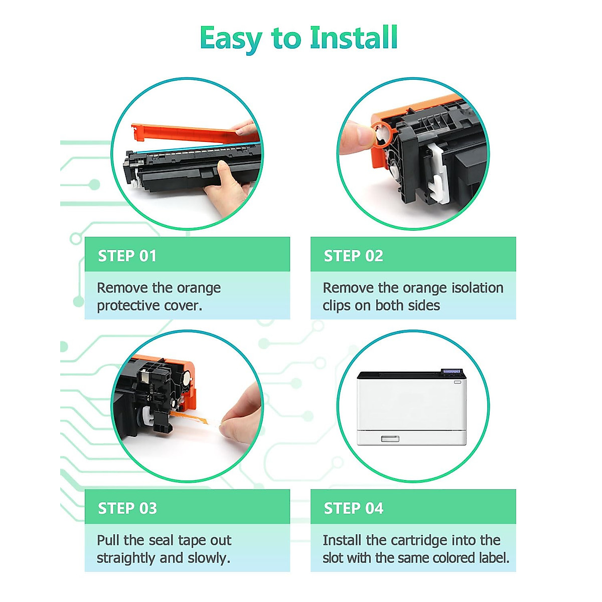 069H Toner Cartridge Compatible Replacement for Canon 069 for imageCLASS MF753Cdw MF751Cdw LBP674Cdw Printer (1 Yellow)