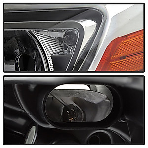 ACANII - For Replacement 2012-2014 Ford Focus Halogen Model Headlights Headlamps Driver + Passenger Side