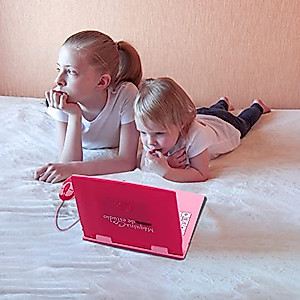 LESHITIAN Kids Educational and Bilingual Laptop Spanish/English,130 Learning Modes, Laptop for Kids Ages 3+
