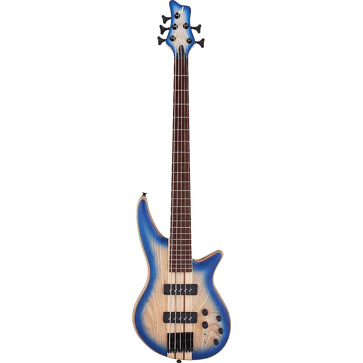 Jackson Pro Series 5-String Spectra Bass SBA V, Blue Burst, Caramelized Jatoba Fingerboard