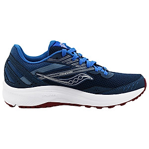 Saucony Women's Cohesion 15 Running Shoe, Navy, 8.5 M US