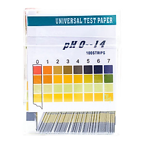 PH Test Strips, PH Paper 0‑14 Scientific Range Precise for Soil Laboratory