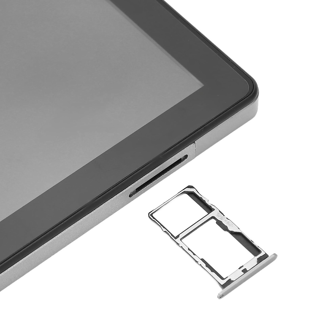 Haofy Business Tablet, 12GB 256GB Memory Dual Card Slots HD Tablet 4G LTE 5G WiFi 10.1 Inch with Earbuds for Travel (US Plug)