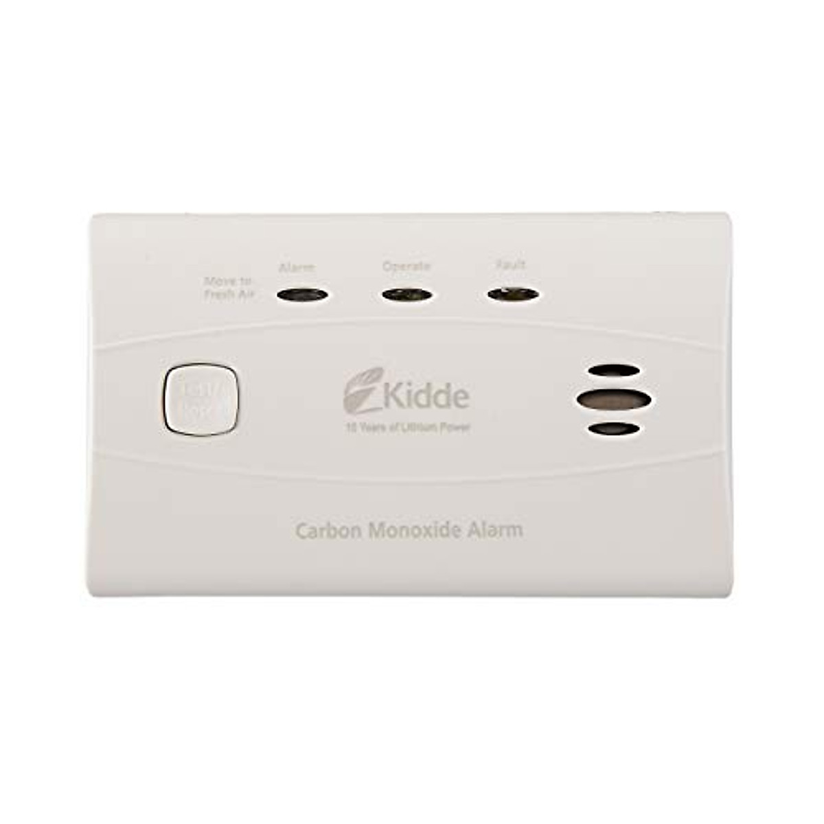 Kidde Worry-Free Carbon Monoxide Detector Alarm with 10 Year Sealed Battery | Model C3010