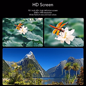 Gugxiom 10.1 Inch Android Tablet, M10, 8GB RAM 128GB ROM Android 11 Tablet, 10.1 inch IPS HD Display, GPS, FM, WiFi,Suitable for Study Work Game (Blue)