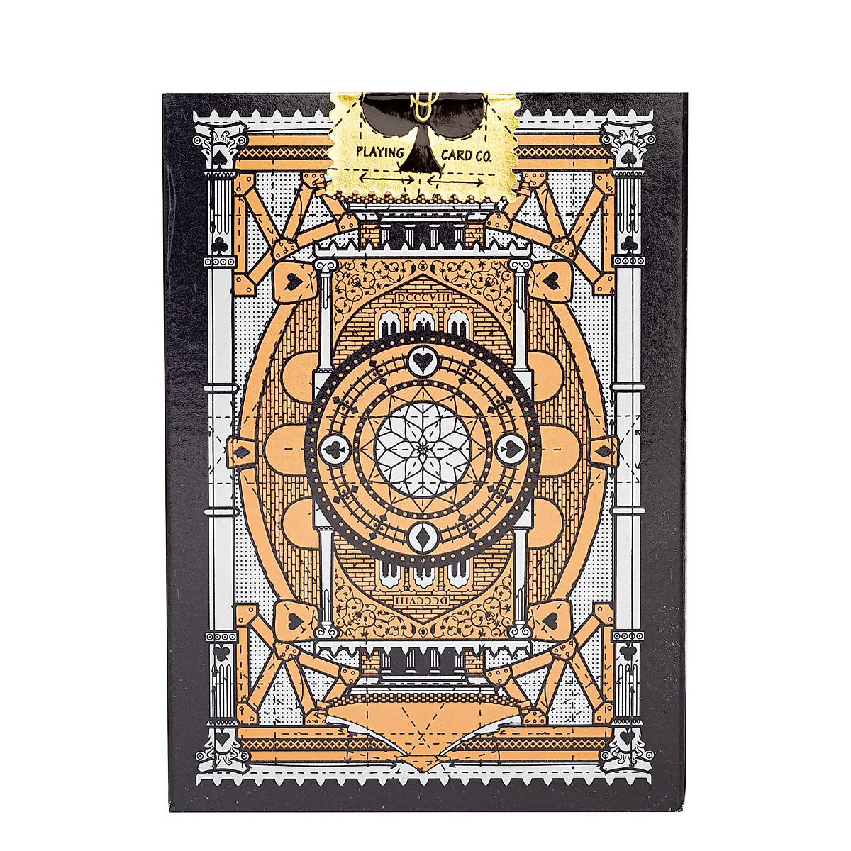 Bicycle Architectural Wonders of The World Playing Cards, Black