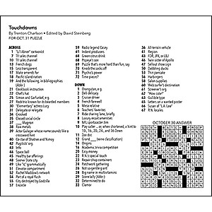 The Puzzle Society Crossword 2023 Day-to-Day Calendar: Puzzle Your Way Through Each Day