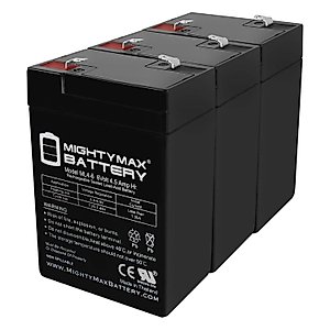 Mighty Max Battery 6V 4.5AH SLA Replacement Battery for Yuntong YT-645-3 Pack