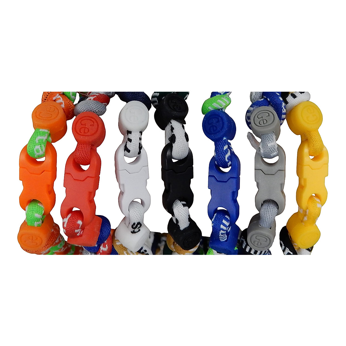 Pick Your Number - Twisted Titanium Sports Tornado Necklace (Royal Red)