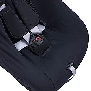 JYOKO Kids Cover Liner Universal Made Cotton for car seat with Head Support Compatible with Britax, Chicco, Mico (Black Series)