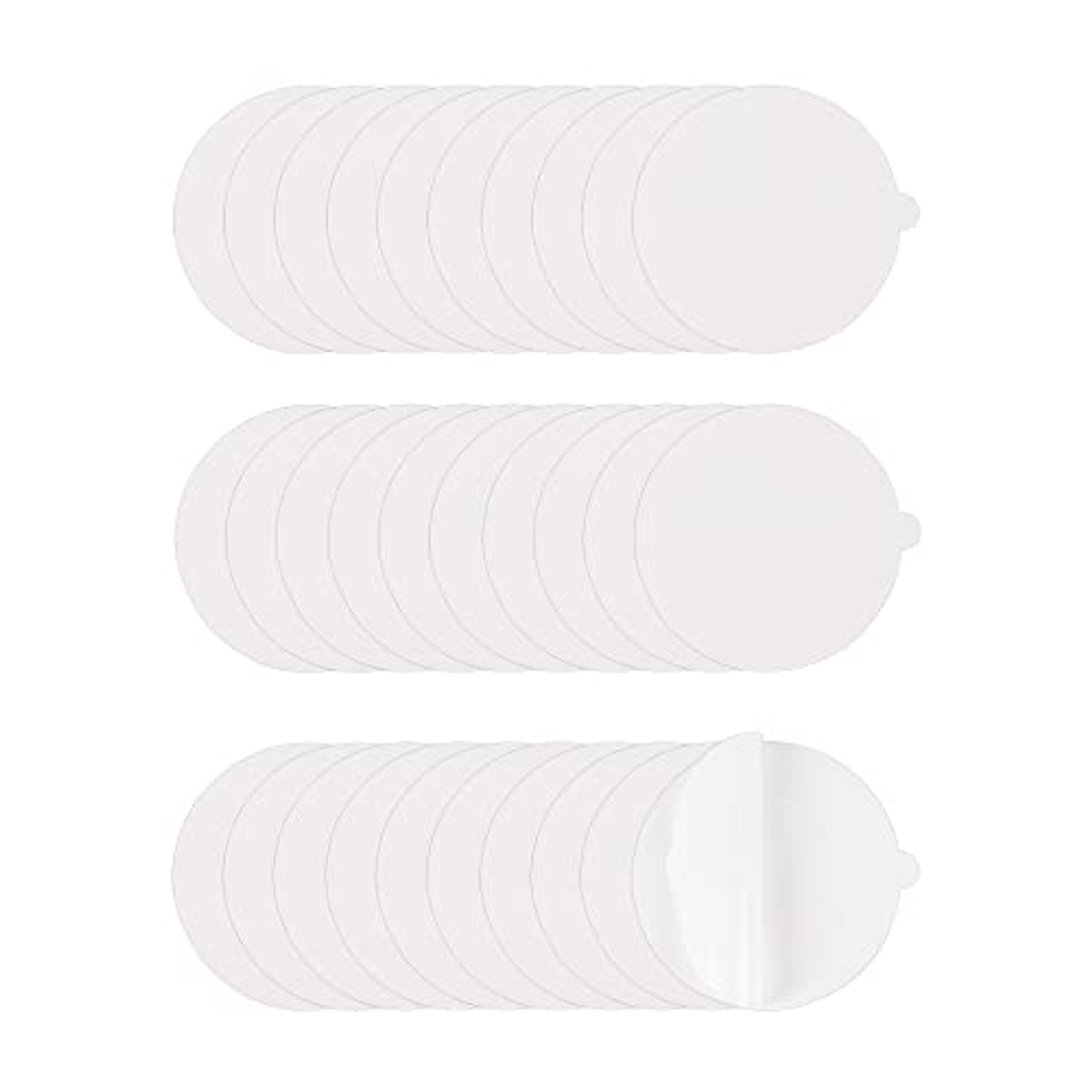 Flea Trap Refill Discs Sticky Pads 30 Pcs, 7.1 Inch Round Replacement Glue Boards for Victor The Ultimate and Other Flea Traps for Inside Your Home