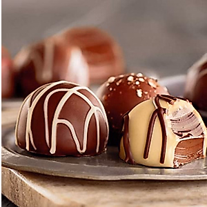 Harry and David Sweet Treats Tower Duo Box, Red, gold, brownc, 10 ounces