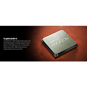 HP Victus Gaming Premium Desktop | Ryzen 5 5600G Up to 4.4GHz | 16GB RAM | 1TB SSD | AMD Radeon RX 6400 4GB | Windows 11 Home