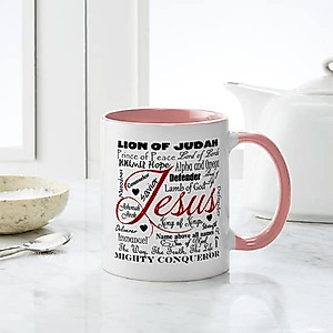 CafePress The Name Of Jesus Mug Ceramic Coffee Mug, Tea Cup 11 oz